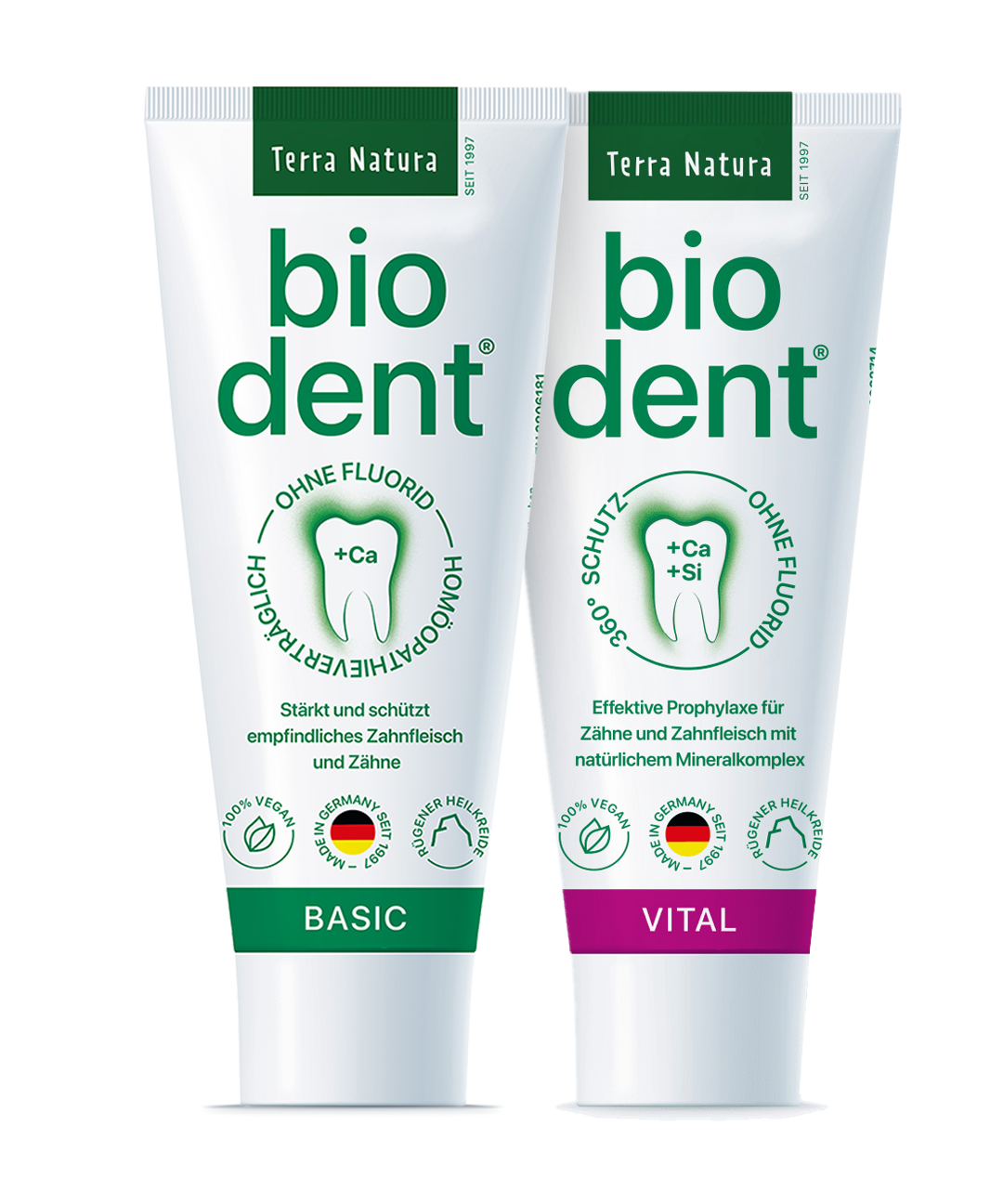 biodent Zahnpasta – natürliche & fluoridfreie Mundpflege – Terra Natura